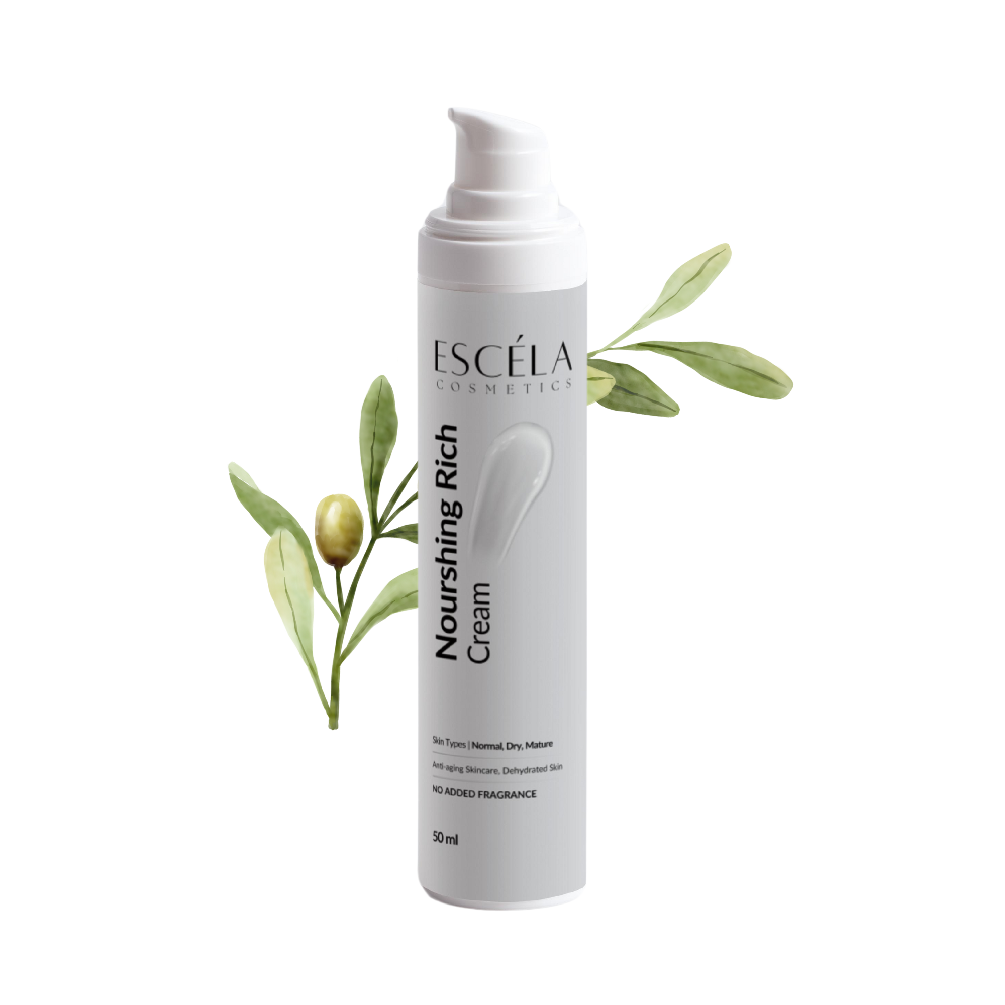 Nourishing Rich Cream | Hydrating for Dry Skin | Escéla Cosmetics